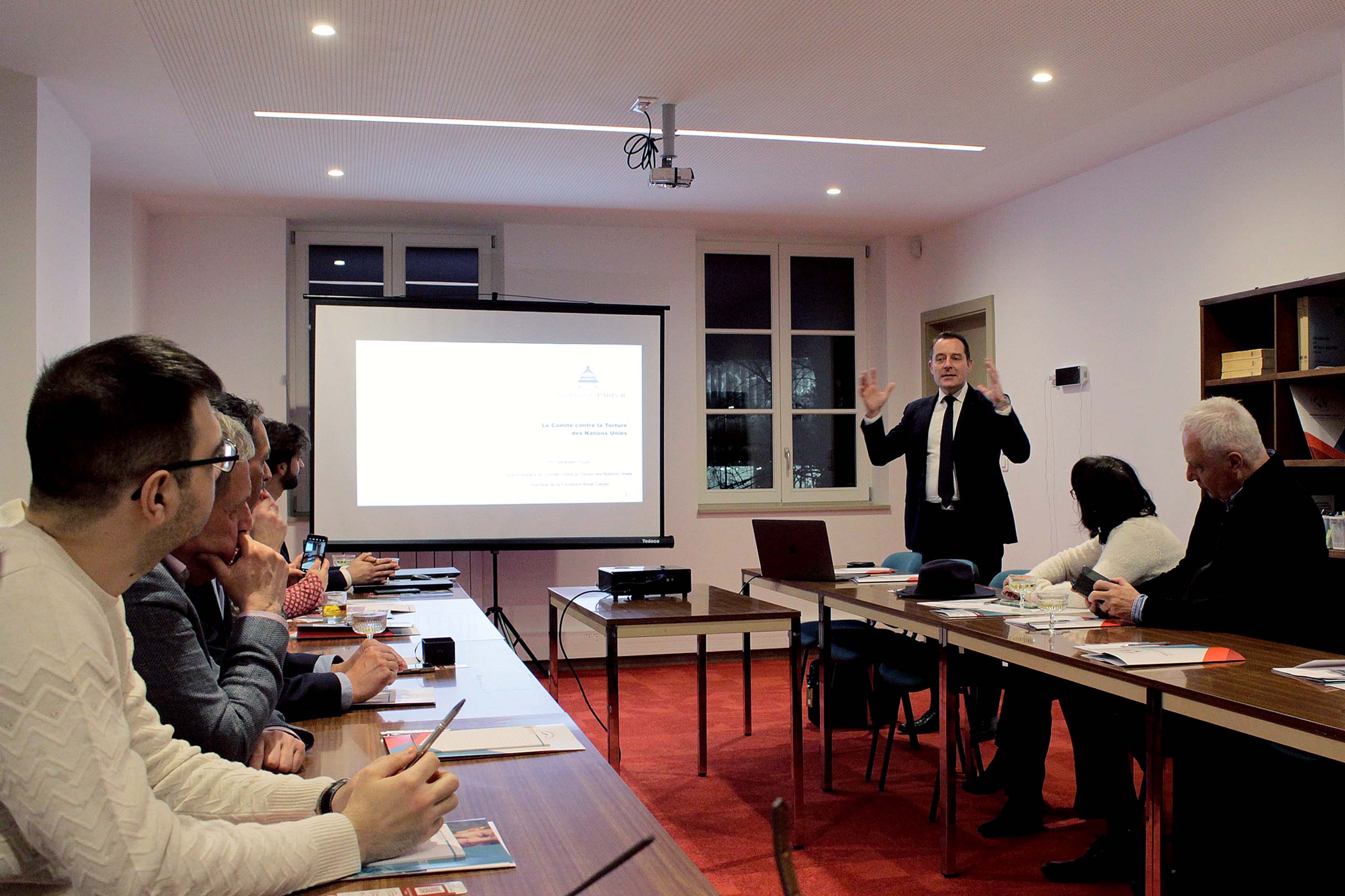 Retour sur la visite de la Fondation René Cassin - Institut ...